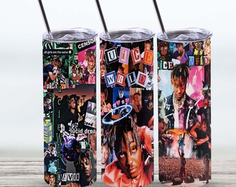 Xxxtentacion Tumbler 20 Oz Skinny | Stitch | Tumbler Sublimation ...