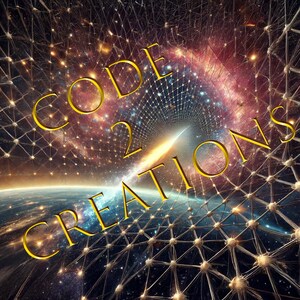 Cosmic Lattice Universe With Rocket-shaped Light Bolt - Etsy