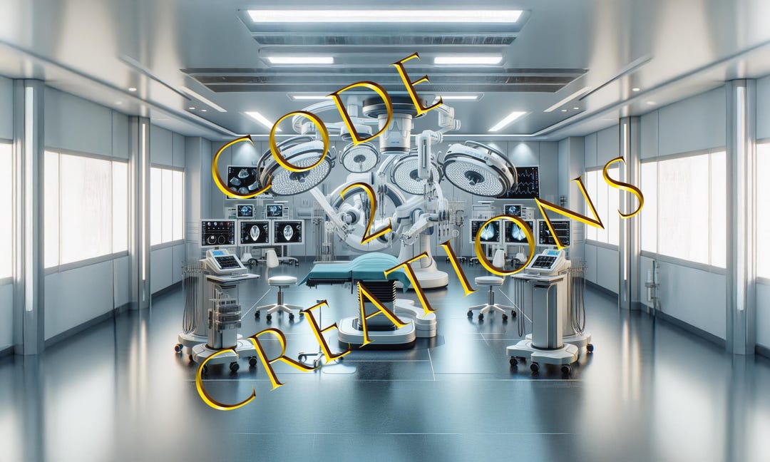 State-of-the-art Robotic Operating Room With Futuristic Equipment - Etsy