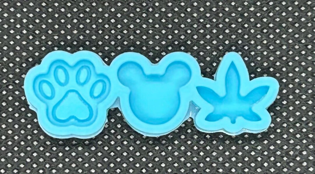 Paw , Mouse Head , Weed Silicone Resin or Soap Mold - Etsy