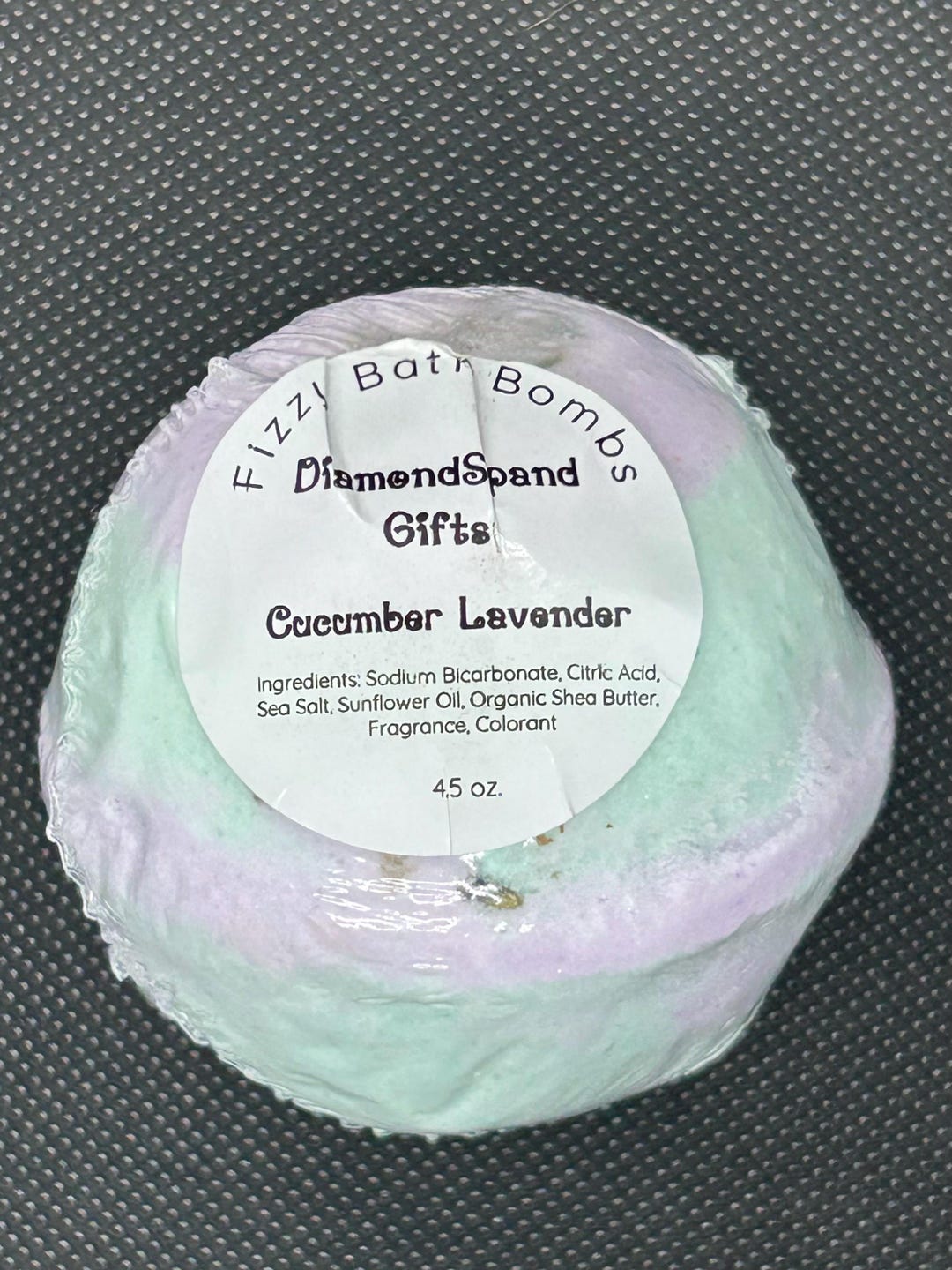 Cucumber Lavender Scented Fizzy Bath Bomb - Etsy
