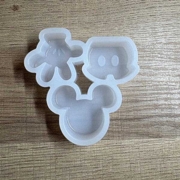 Mickey Mouse Silicone Mold - Etsy