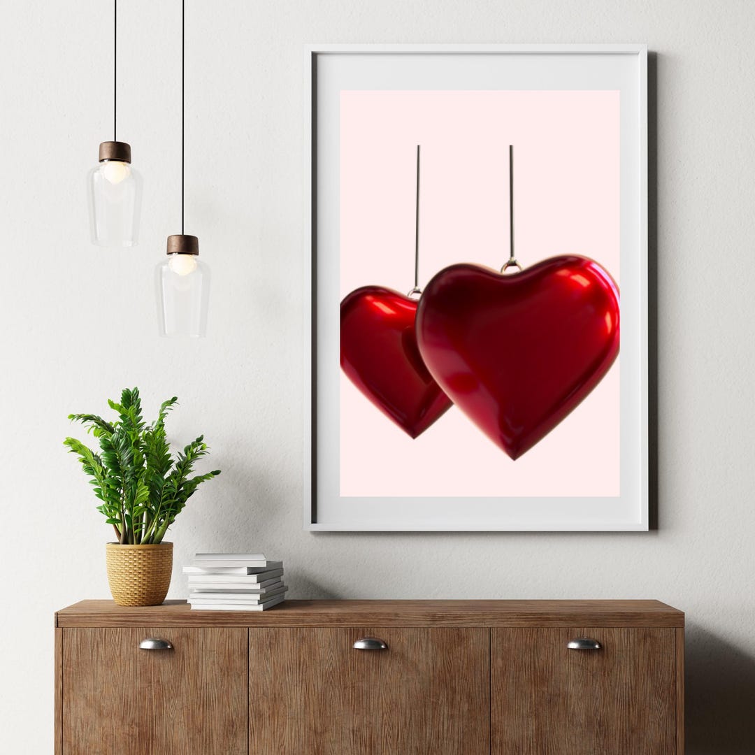 Cherry Digital Art, 3D Cherry Art, Cherry Digital Wall Art, Trendy Wall ...