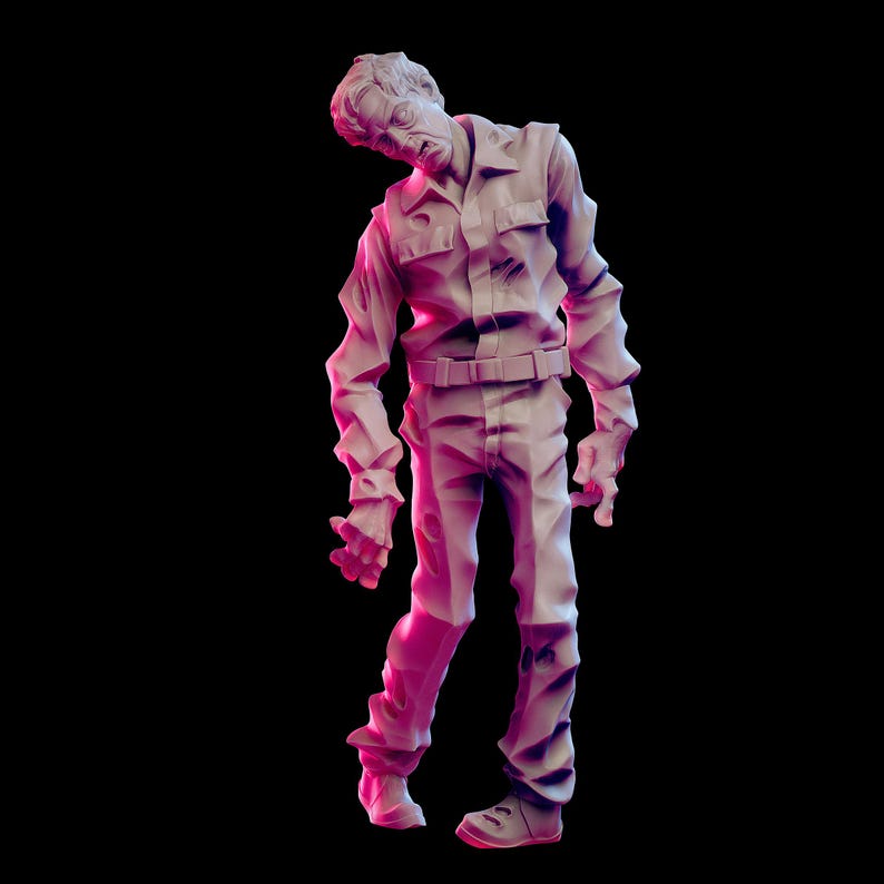 Classic Zombies Tabletop Miniature - Zombicide | Vaultz - Etsy