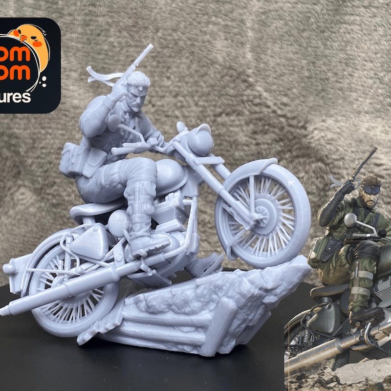 Metal Gear Solid 3 Figurine - Etsy UK