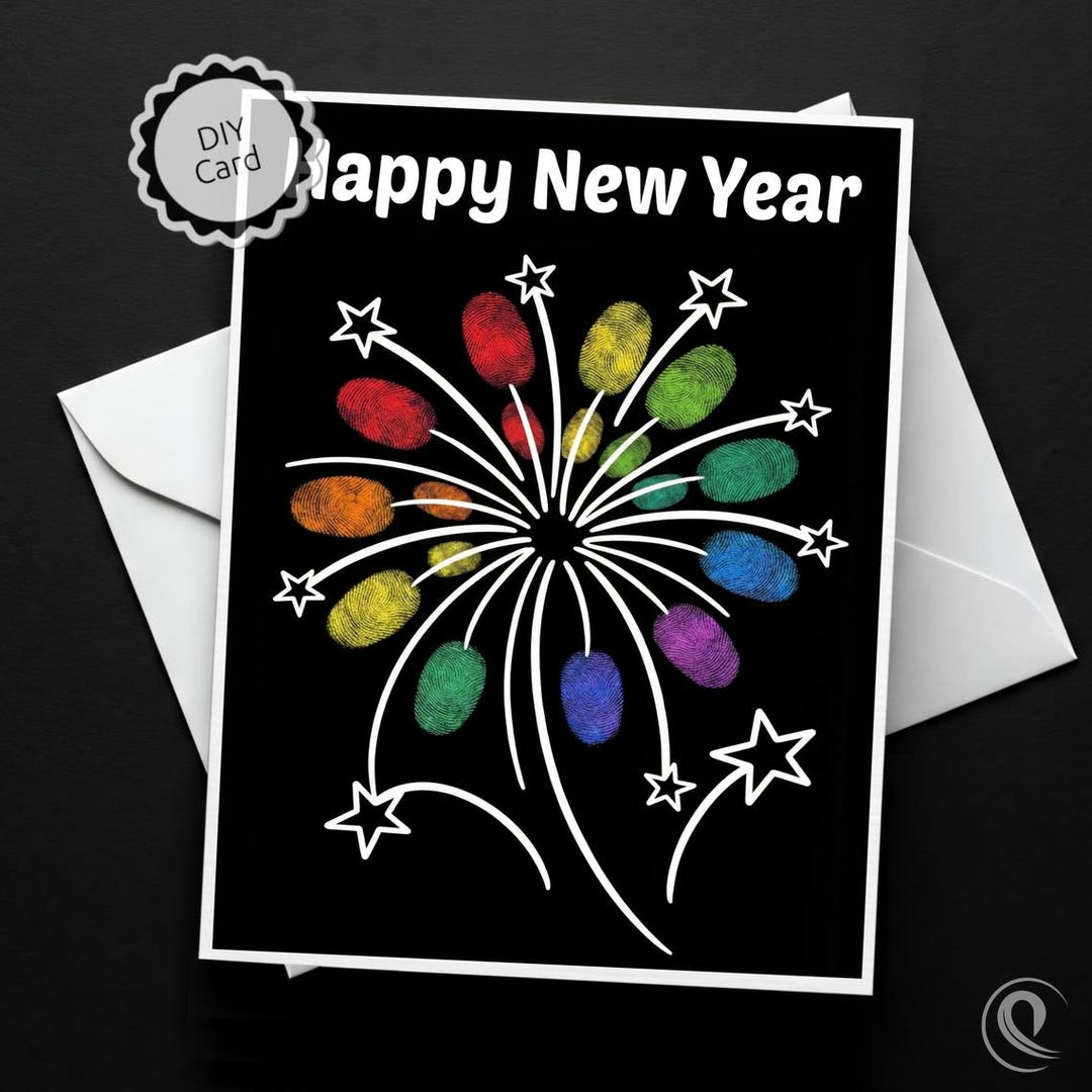 New Year Firework to Fingerprint, Trace and Decorate for a Very ...