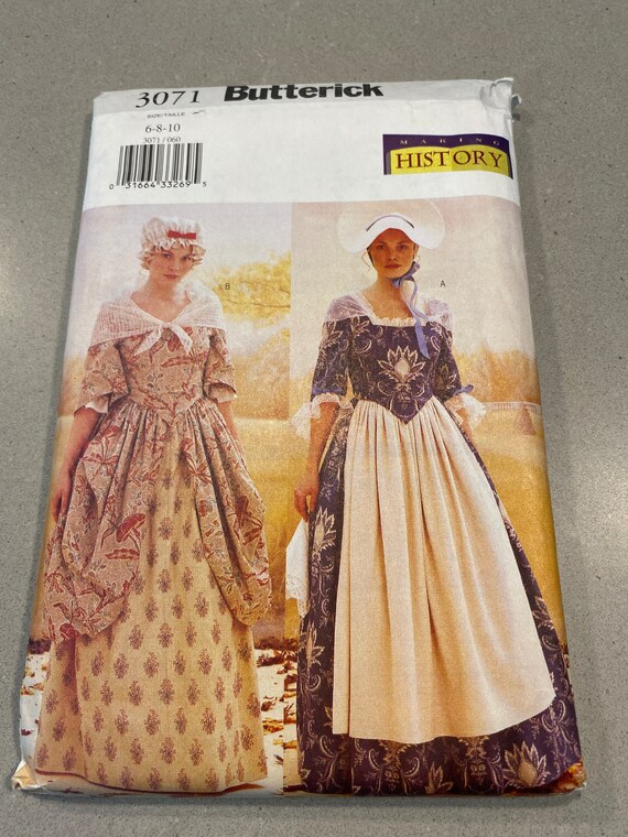 Butterick 3071 Making History Pattern - Etsy