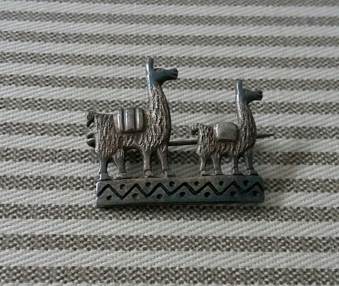 Vintage Pin Peruvian - Etsy