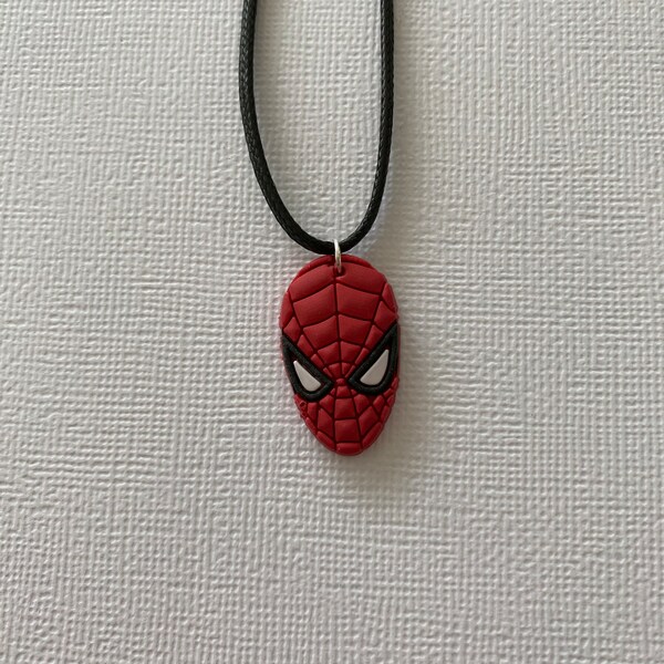 Spiderman Necklace - Etsy