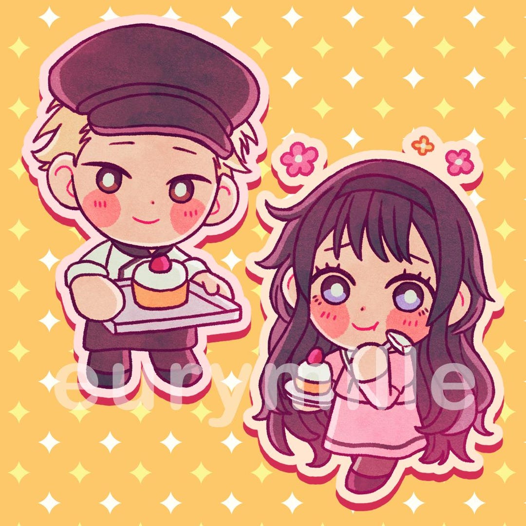 Rintaro & Kaoruko Fragrant Flower Blooms With Dignity Vinyl Stickers ...