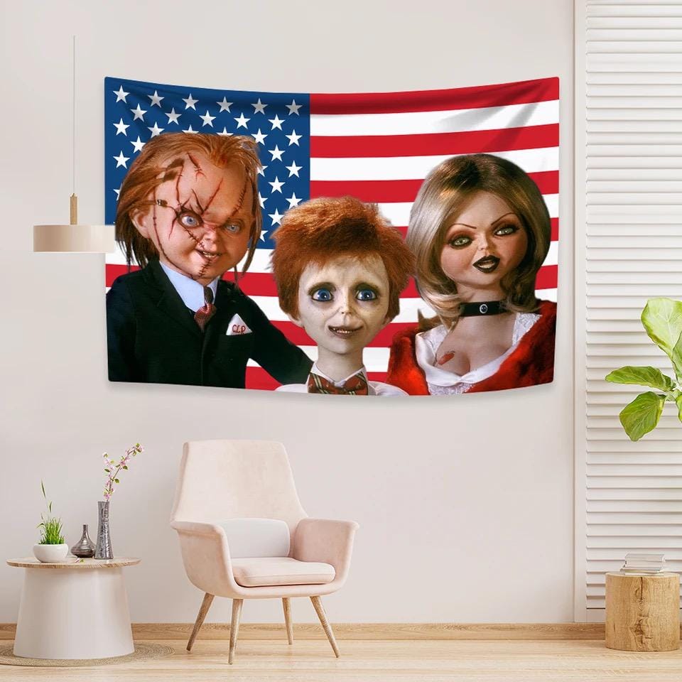 Horror Movie Wall Decor, Chucky Doll Movie Poster, Room Art Decor - Etsy