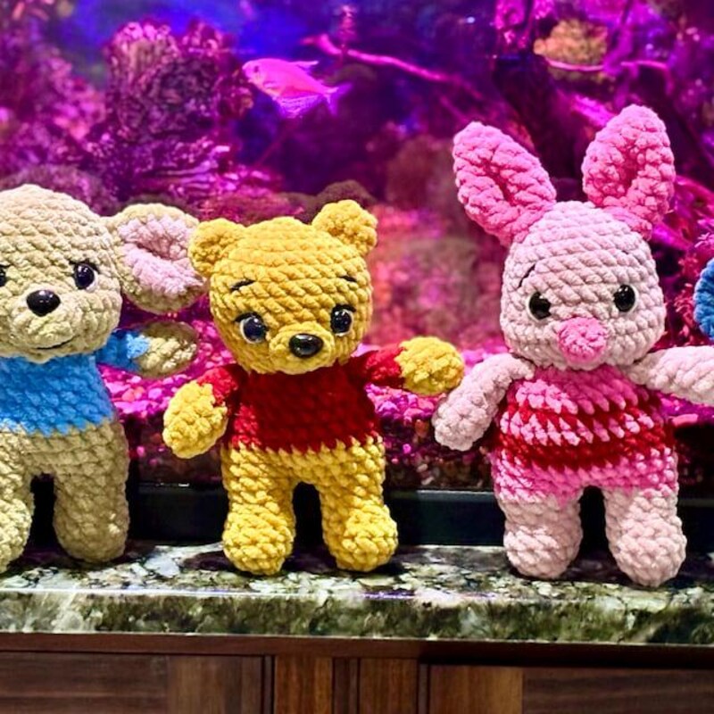 Labubu Winnie the Pooh - Etsy