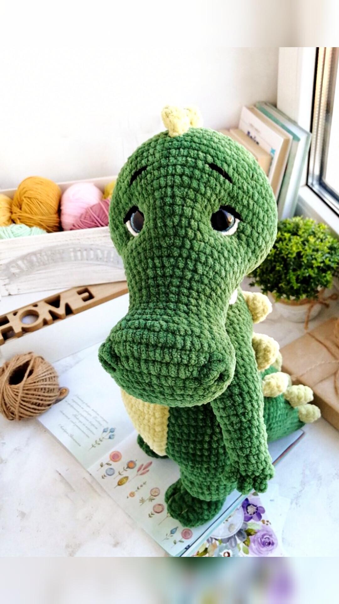 Alligator Crochet Pattern, Amigurumi Crocodile Pattern, Crochet Craft ...