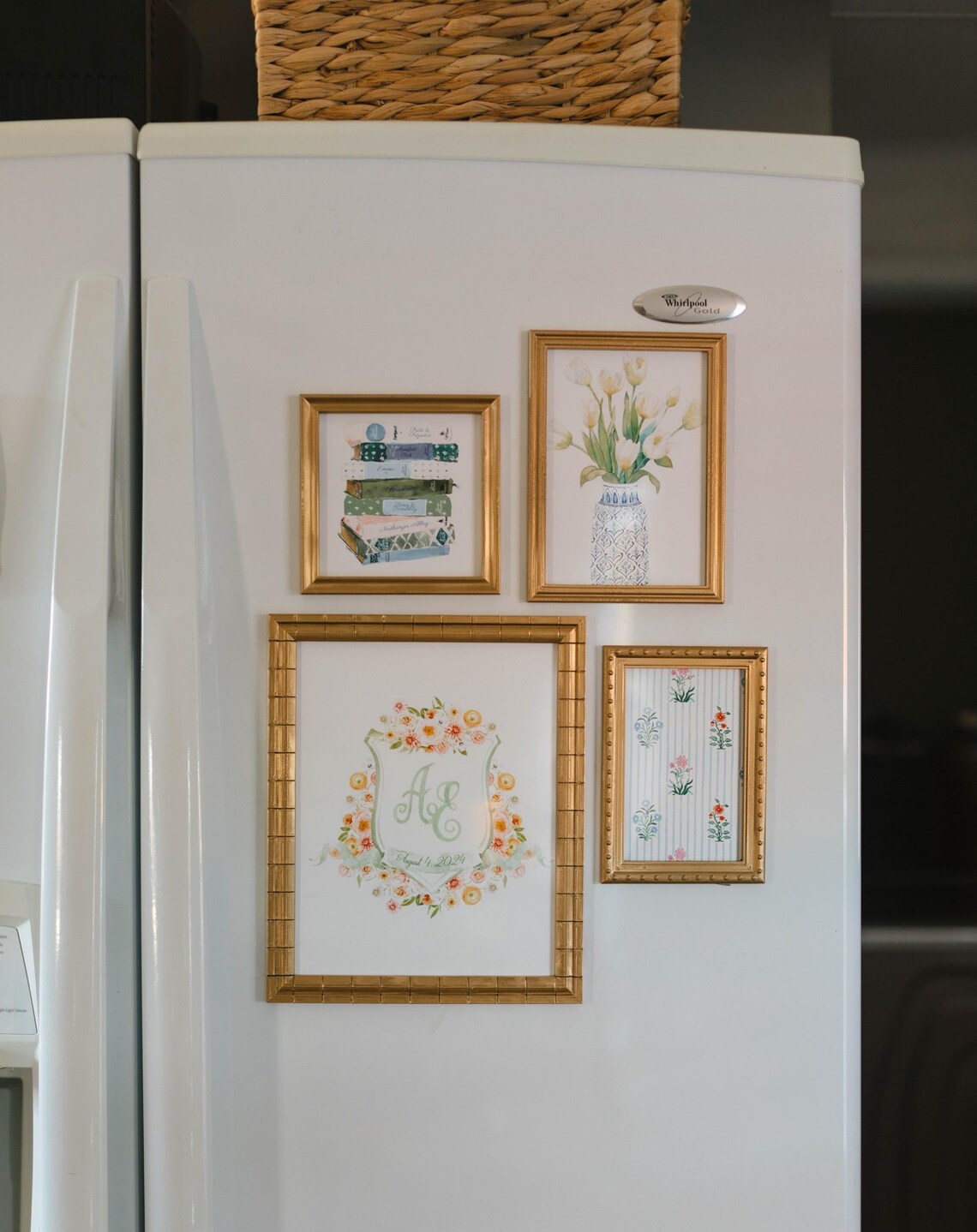 Magnetic & Wall Picture Frames - Gallery Set of 4 (8x10", 5x7", 4x6 ...