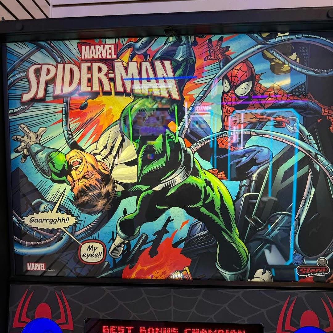 PINBALL Machine Edition SPIDER-MAN - Etsy