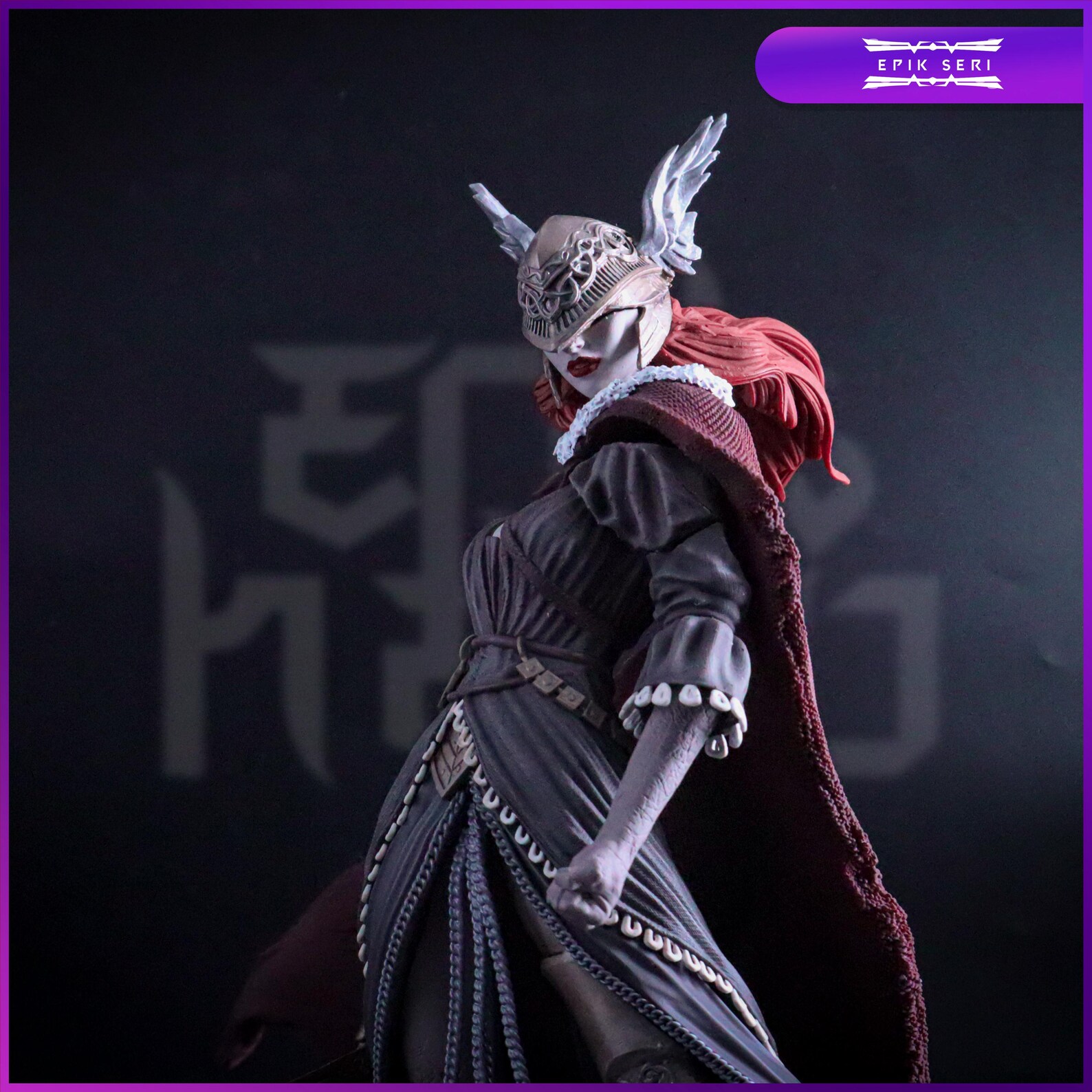 Malenia Figure: Elden Ring 14K 3D Printed Statue, Hand Painted - Etsy