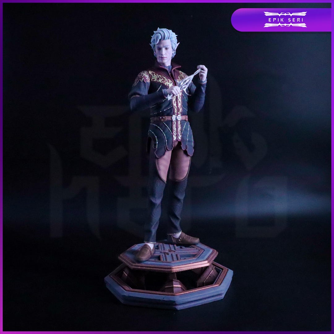 Baldurs Gate 3 Astarion Figure | 14K 3d Printed Model | Full Painted ...