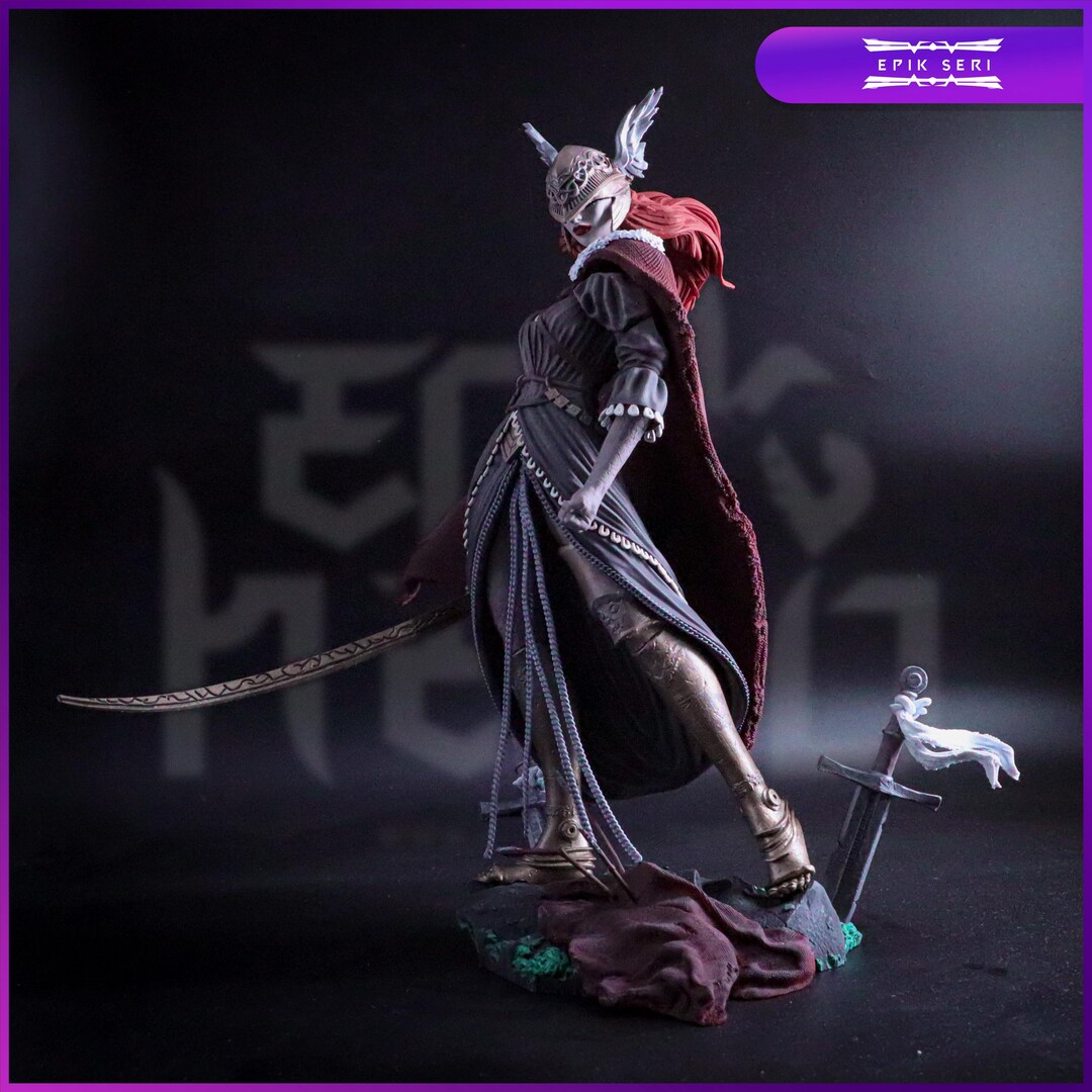 Elden Ring - Malenia Figure | 14K 3d Printed Model | Full Painted ...
