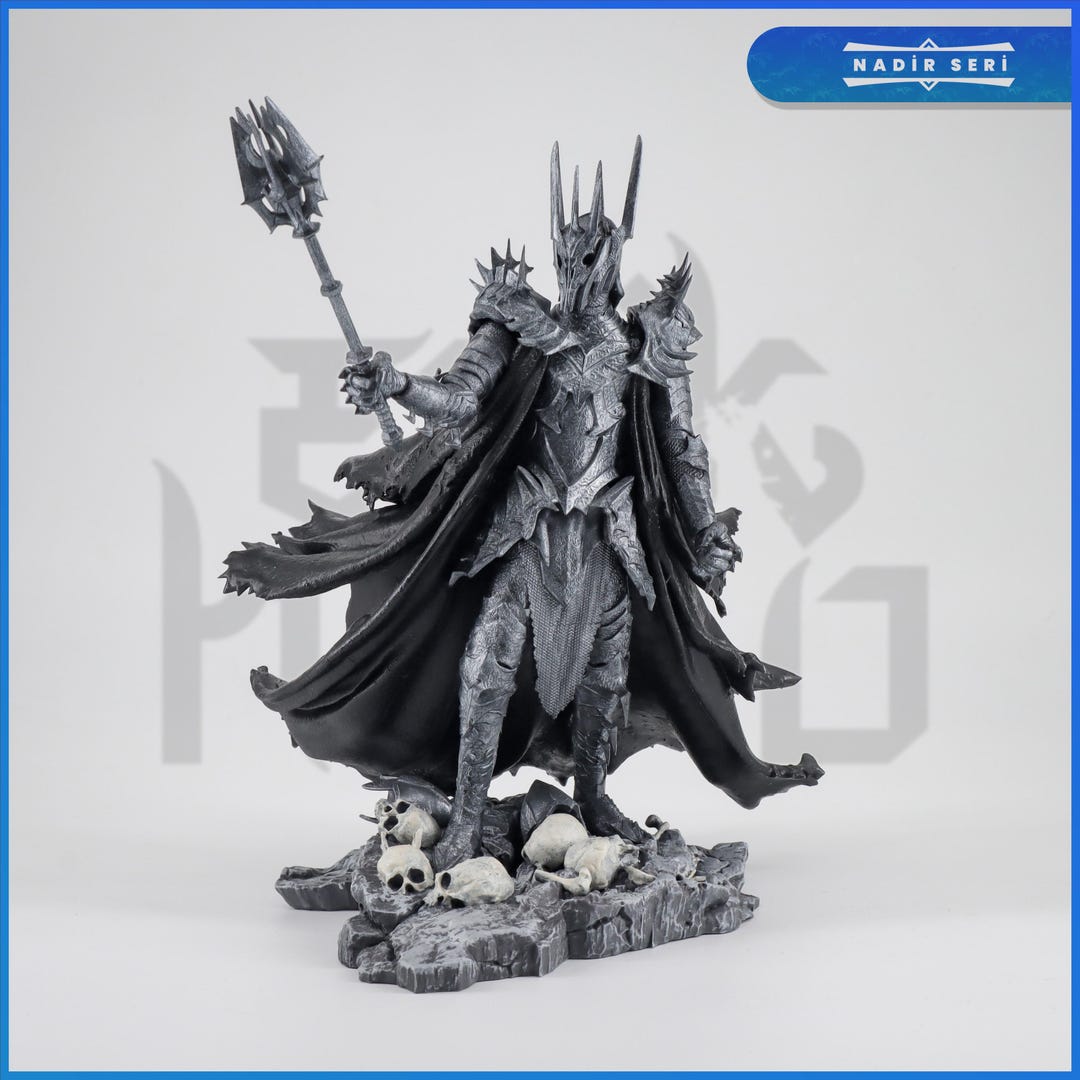 Lord of the Rings - Sauron Figure | 14K 3d Printed Model | Full Painted ...