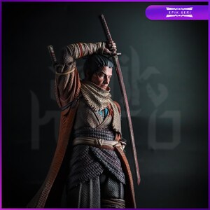 Sekiro Figure | 14K 3d Printed Model | Full Painted | Handmade Gift ...