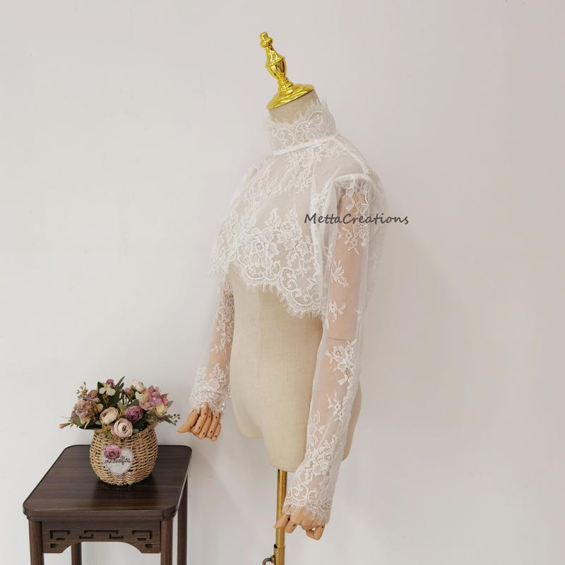 Pearl Lace Topper Bridal - Etsy