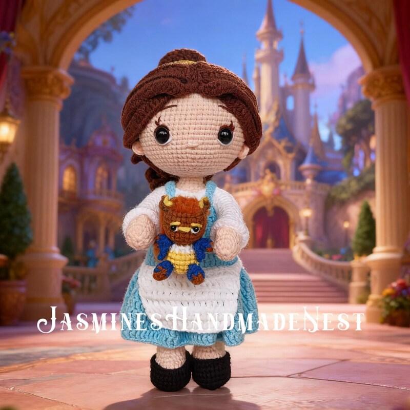 Custom Blue Princess Plush - Etsy