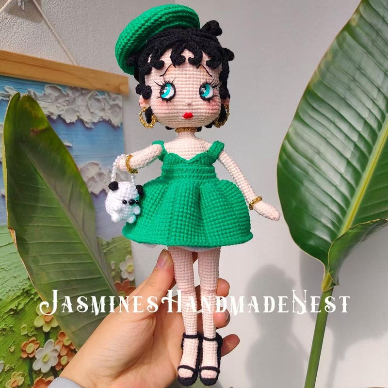 Betty Boop Crochet Pattern - Etsy
