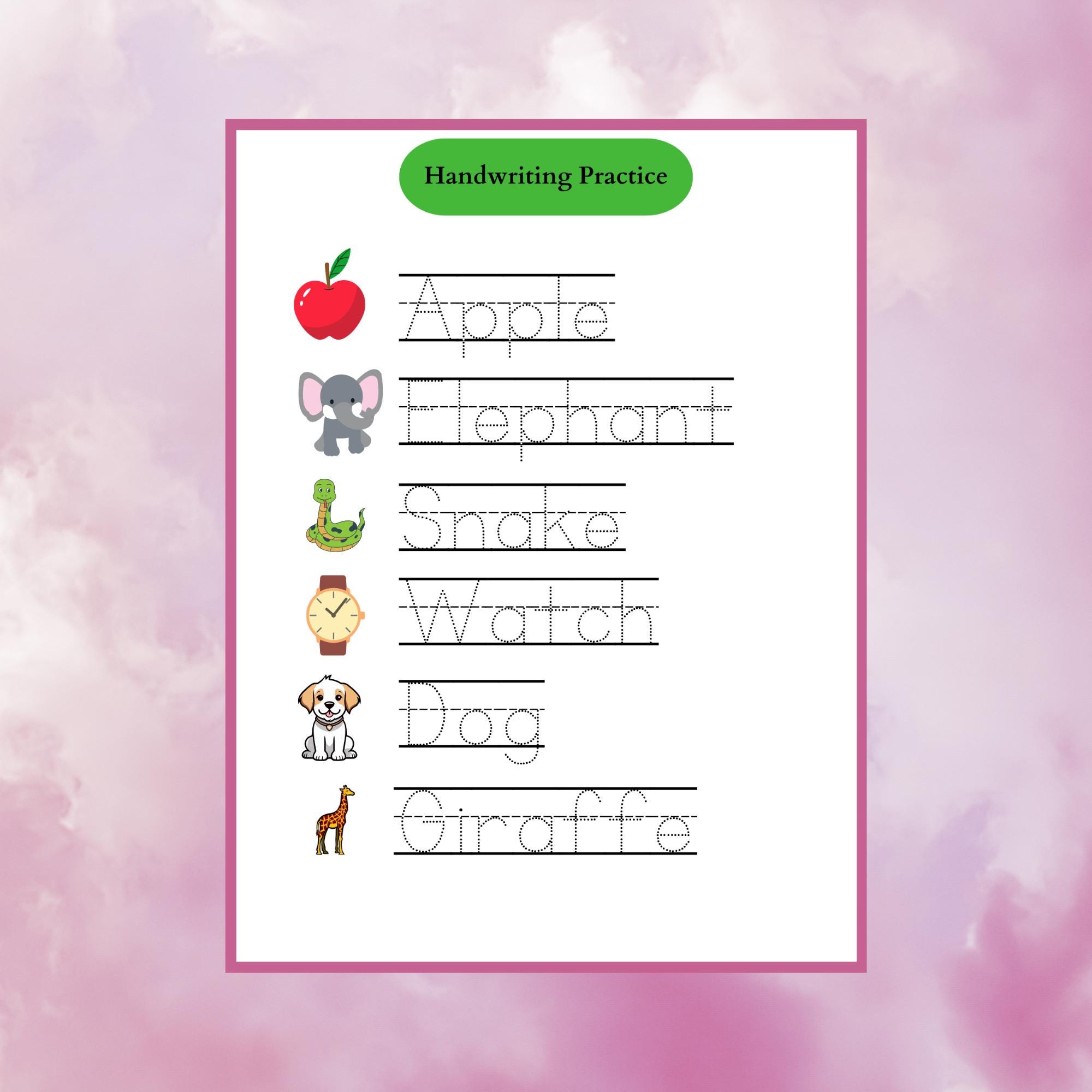 ABC Alphabet Tracing Worksheets: Letter Recognition Printables (120 ...