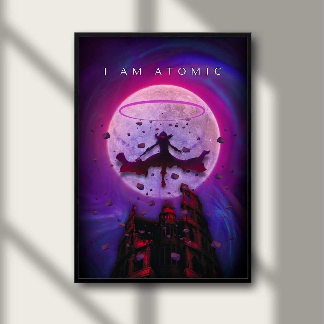 The Eminence in Shadow Wall Art | "i Am Atomic" Digital Print | Cid ...