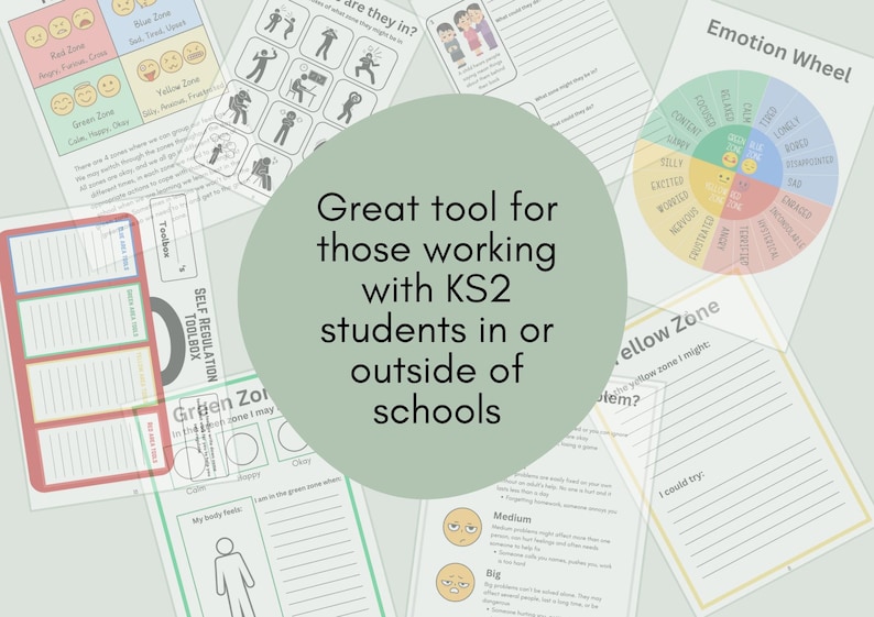 Zones of Regulation KS2 Student Workbook and Teacher Guide - Pastoral ...