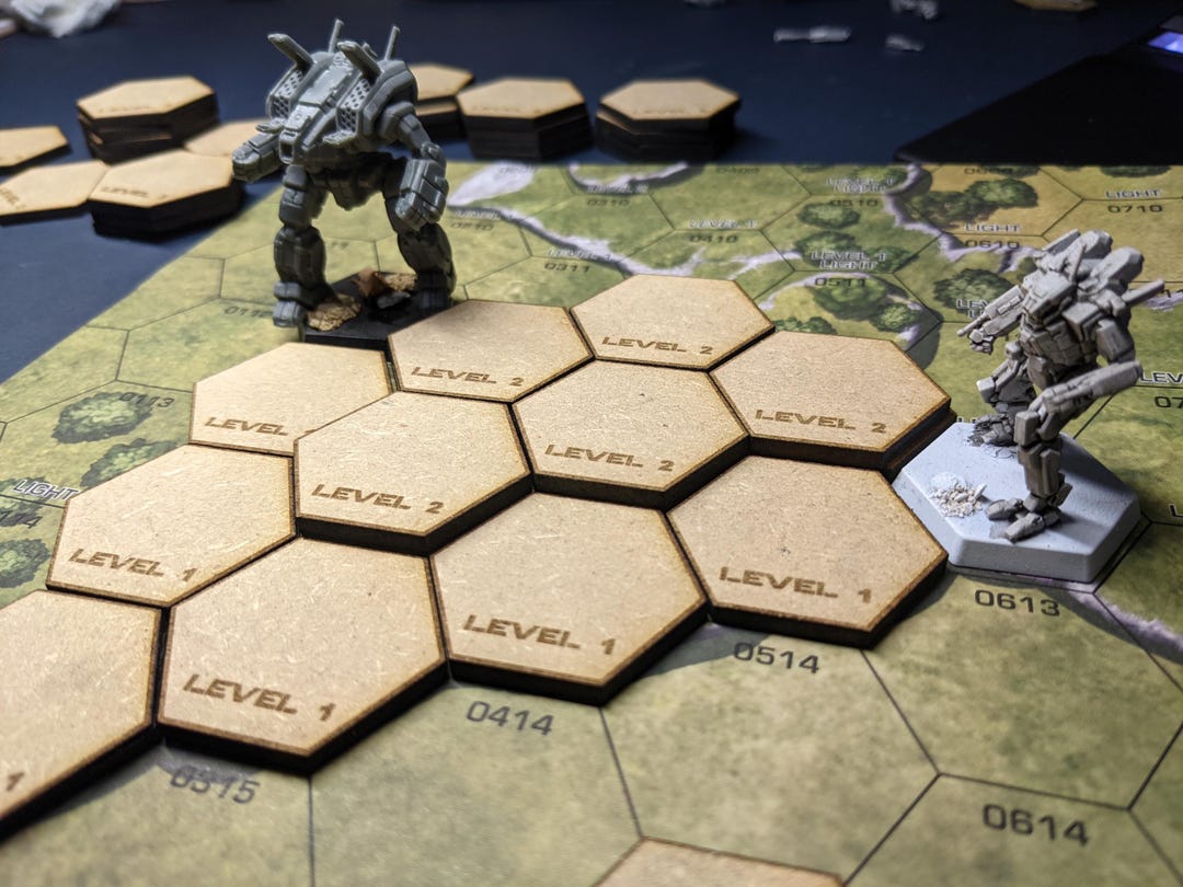 Battletech Compatible Hills Pack - Etsy