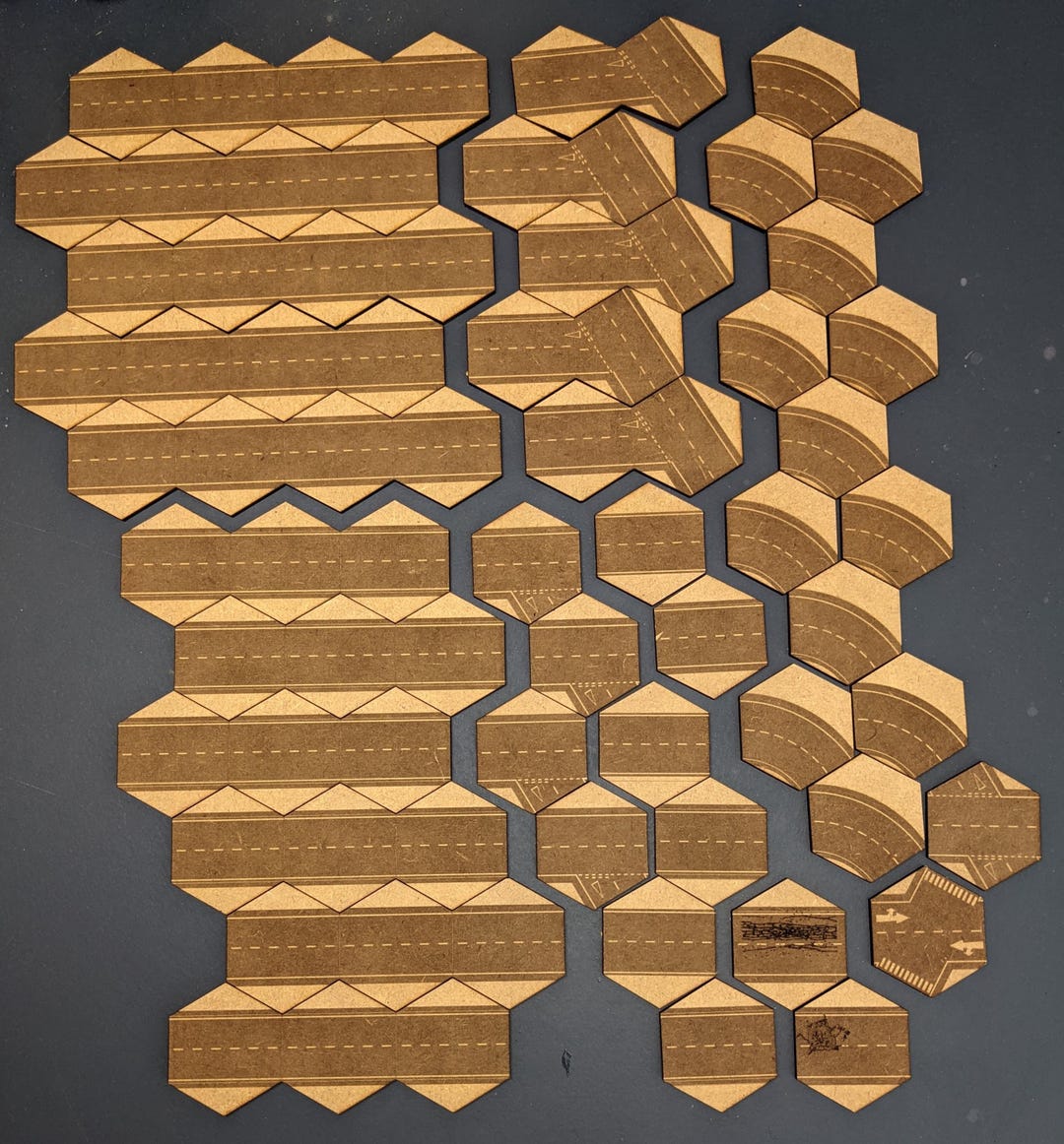 Hexagonal Roads (battletech Compatible) - Etsy UK