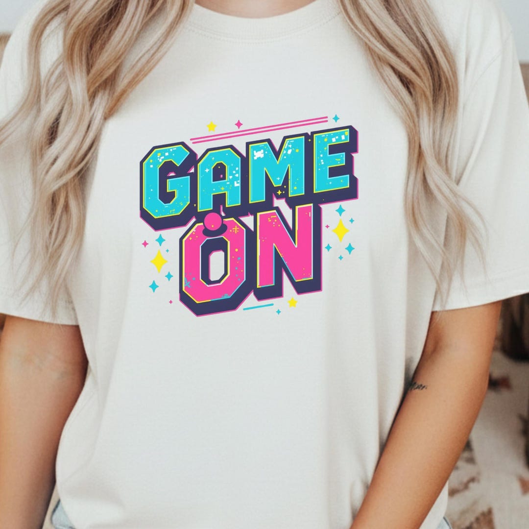 Retro Game on PNG, Groovy Gaming Sublimation, Vintage Arcade Design ...