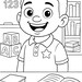 Cashe Dance Party Coloring Pages: Fun Activity Sheets (download) - Etsy