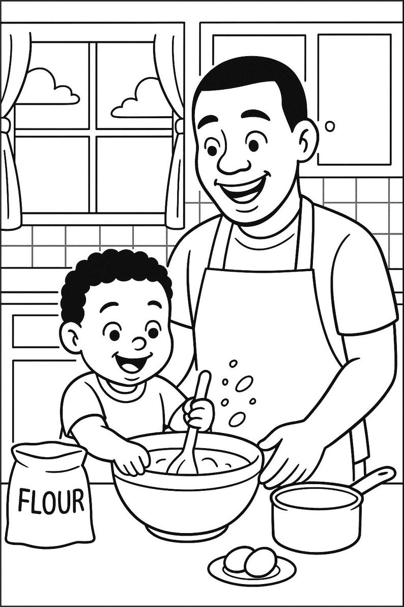 Cashe Dance Party Coloring Pages: Fun Activity Sheets (download) - Etsy