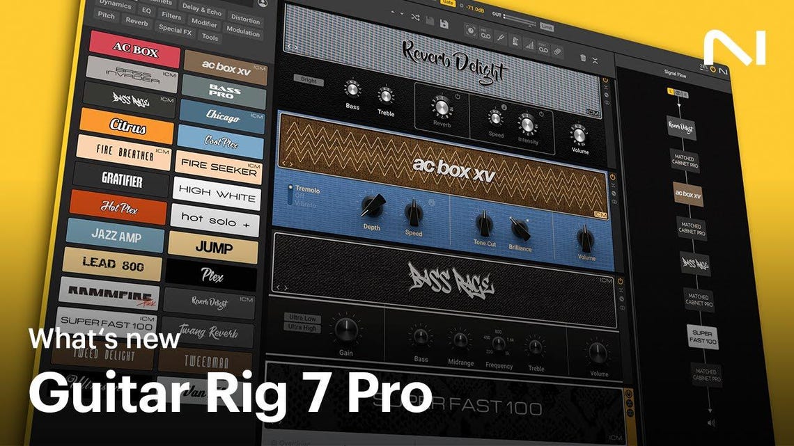 Guitar Rig 7 Presets: 32 Artist-inspired Tones (digital Download) - Etsy