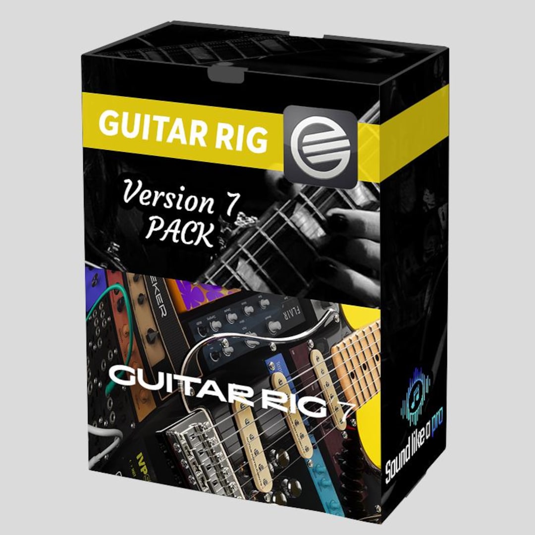 Guitar Rig 7 Presets: 32 Artist-inspired Tones (digital Download) - Etsy
