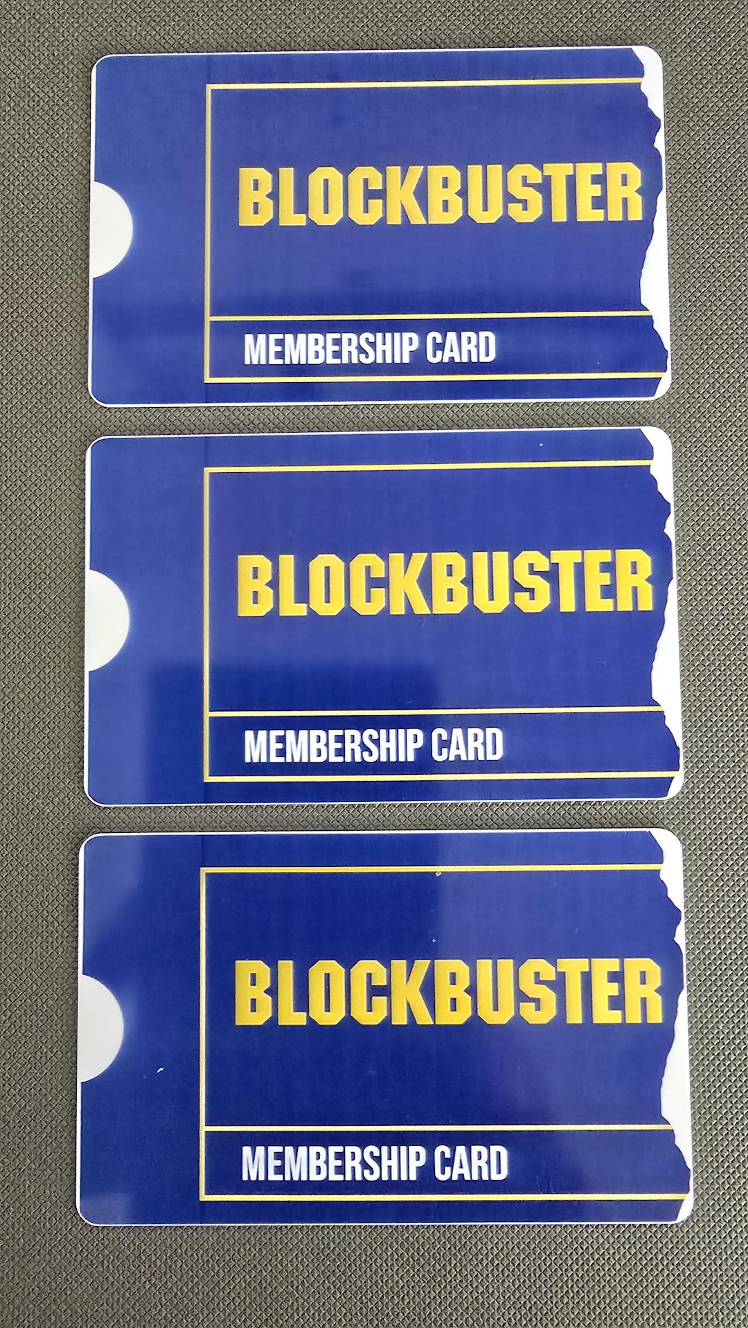 Blockbuster Membership ID Cards - Etsy