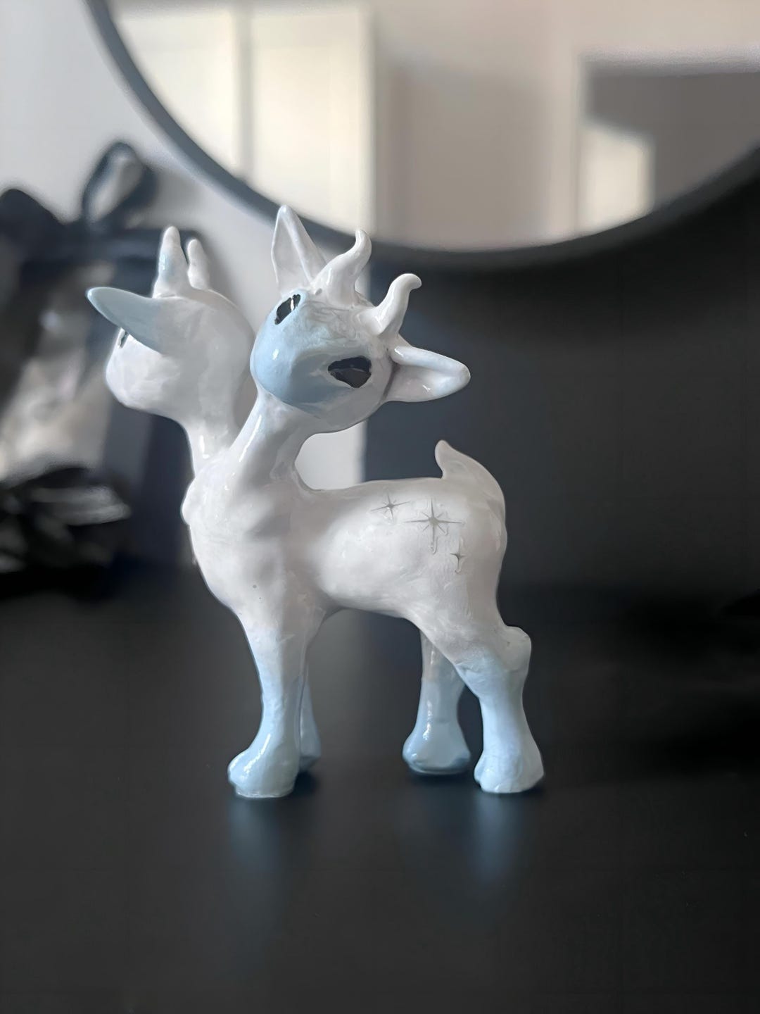 Two Headed Lamb, 3d, Desk Pet, Polymer Clay Lamb, Lamb Toy, Animal ...