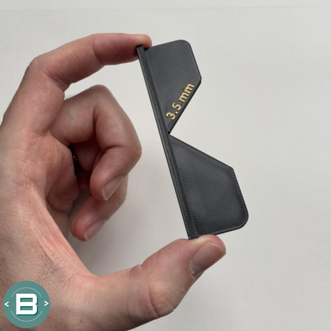 Corner Miter Guide With Embossed Text | Bookbinding, Scrapbooking ...