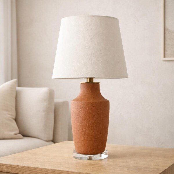 Handmade Earthy Lamp - Etsy