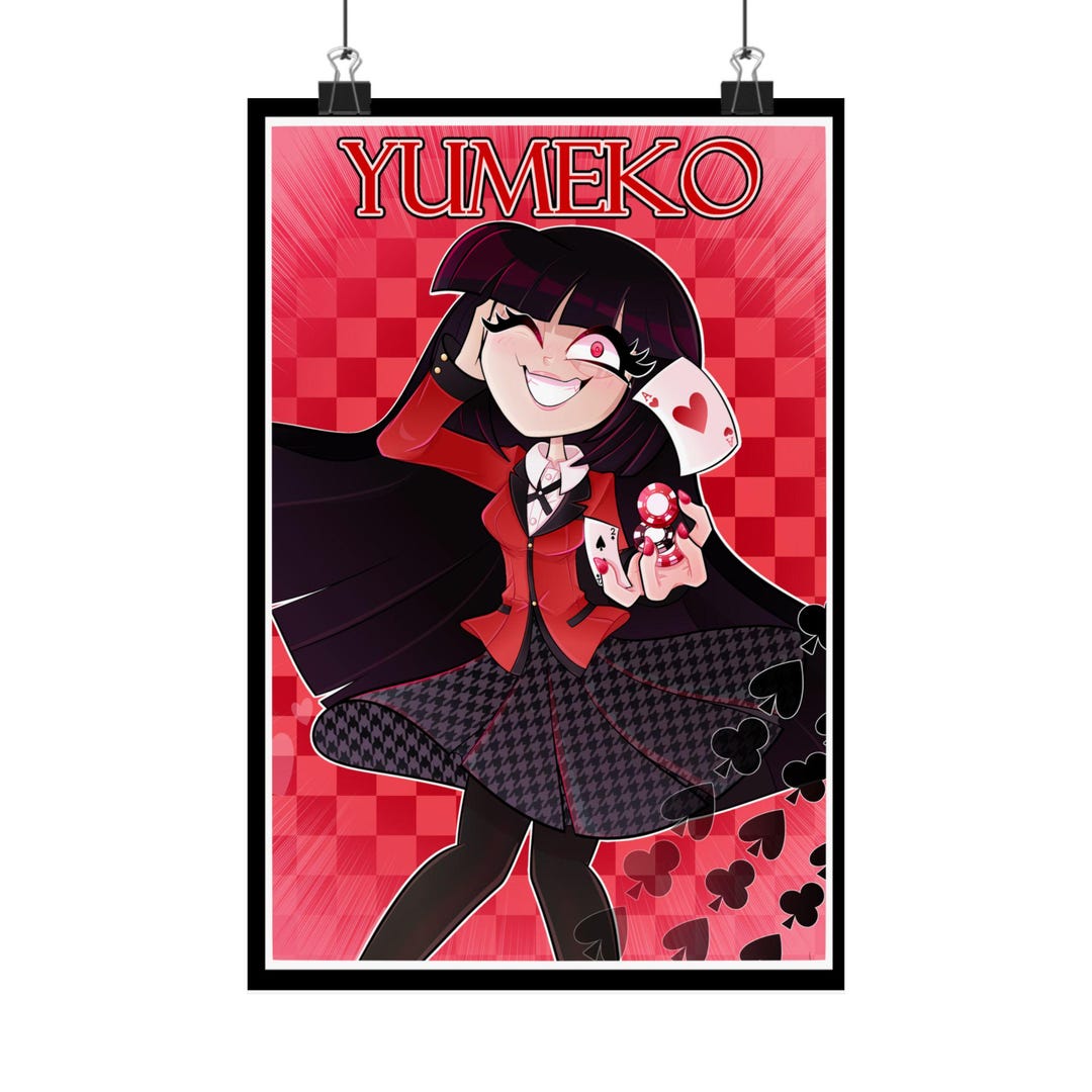 Yumeko Kakegurui Print - Etsy