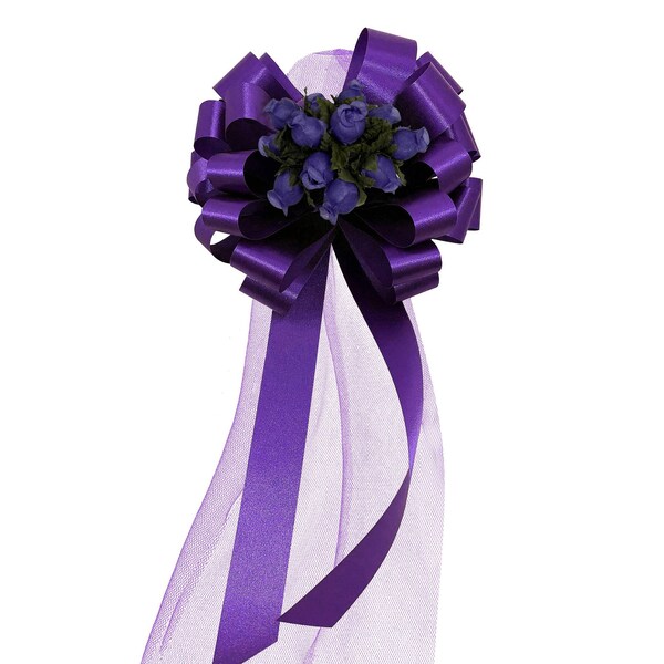 Purple Pew Bows - Etsy