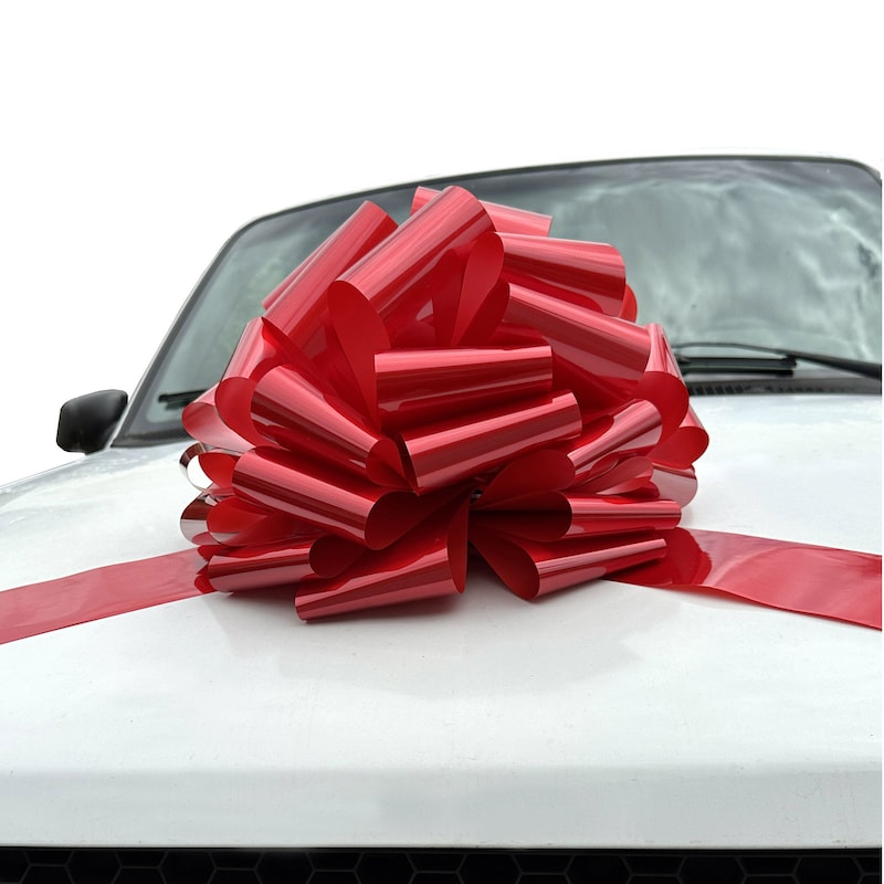 Outdoor Red Bows for Decorating - Etsy