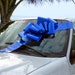 Big Royal Blue Car Bow - 25" Wide, Fully Assembled, Large Ribbon Gift ...