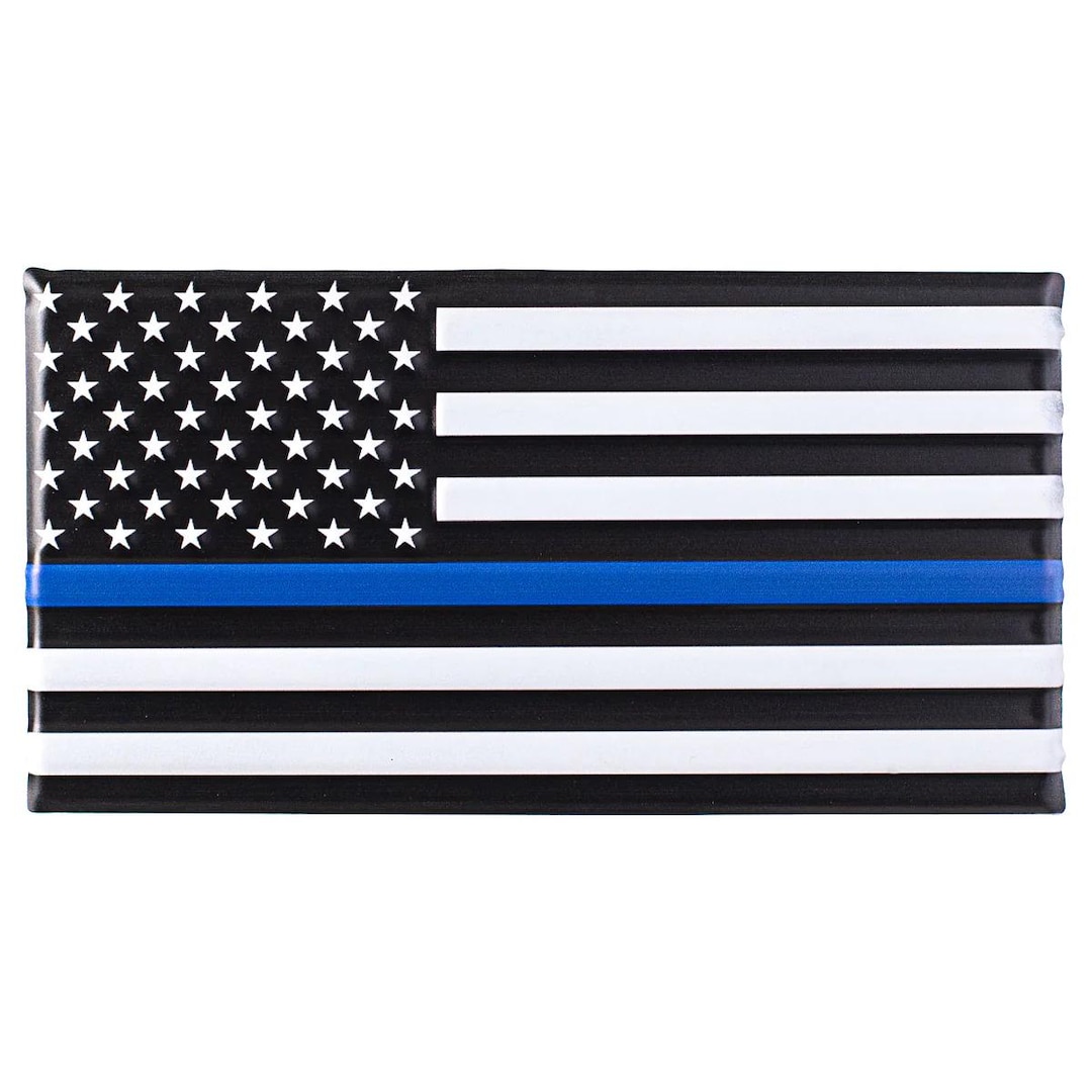 Giftwrap Etc. Support Law Enforcement Metal Sign - 12.5" X 6", Memorial ...