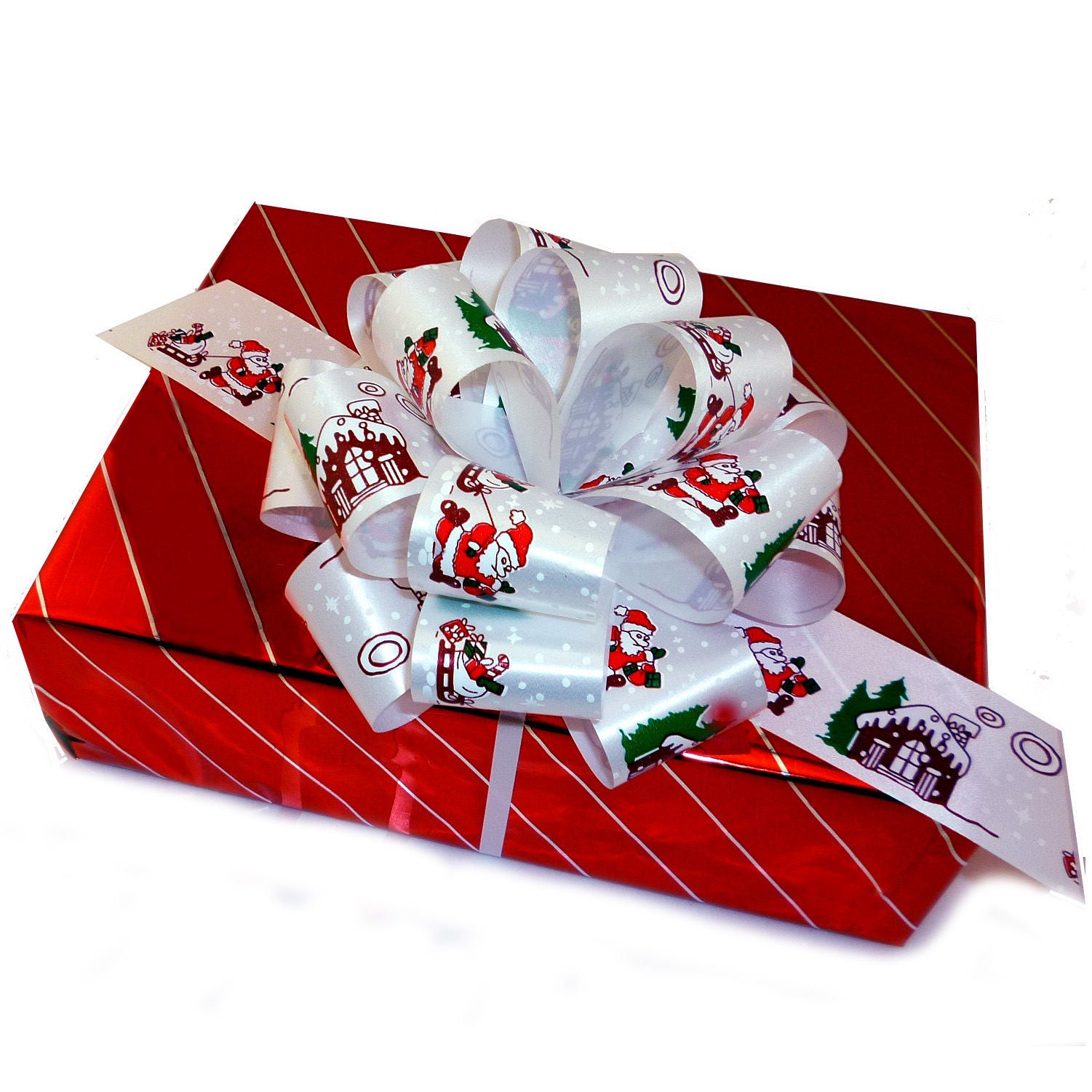 Assorted Christmas Gift Pull Bows 5 Wide Set of 9 | Etsy