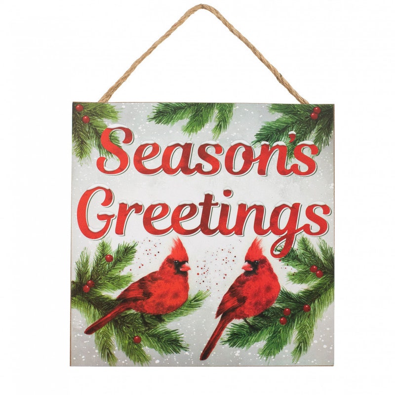 Seasons Greetings Sign - Etsy