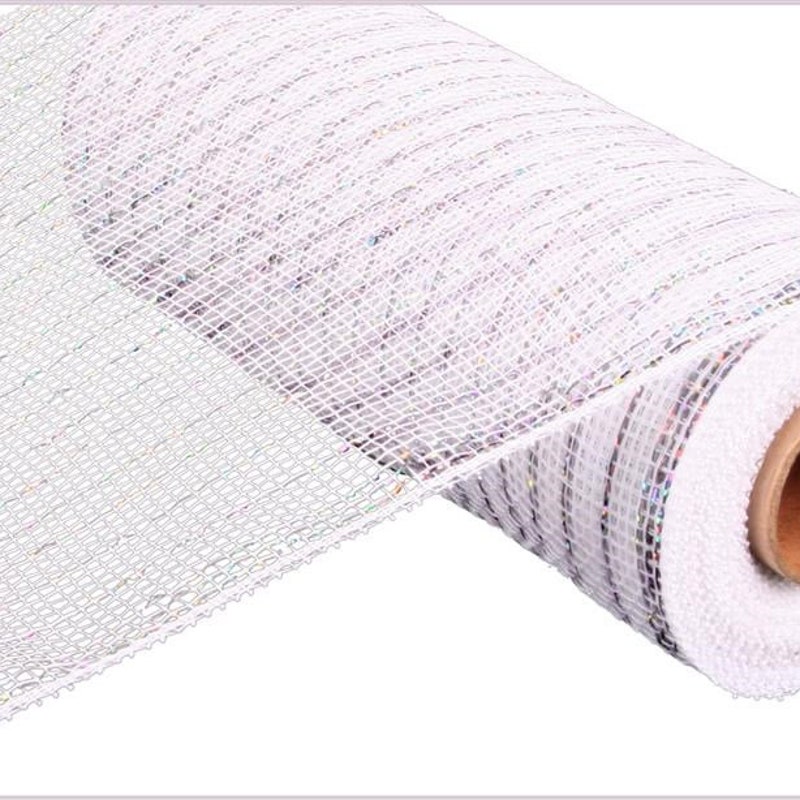 Silver Deco Mesh - Etsy