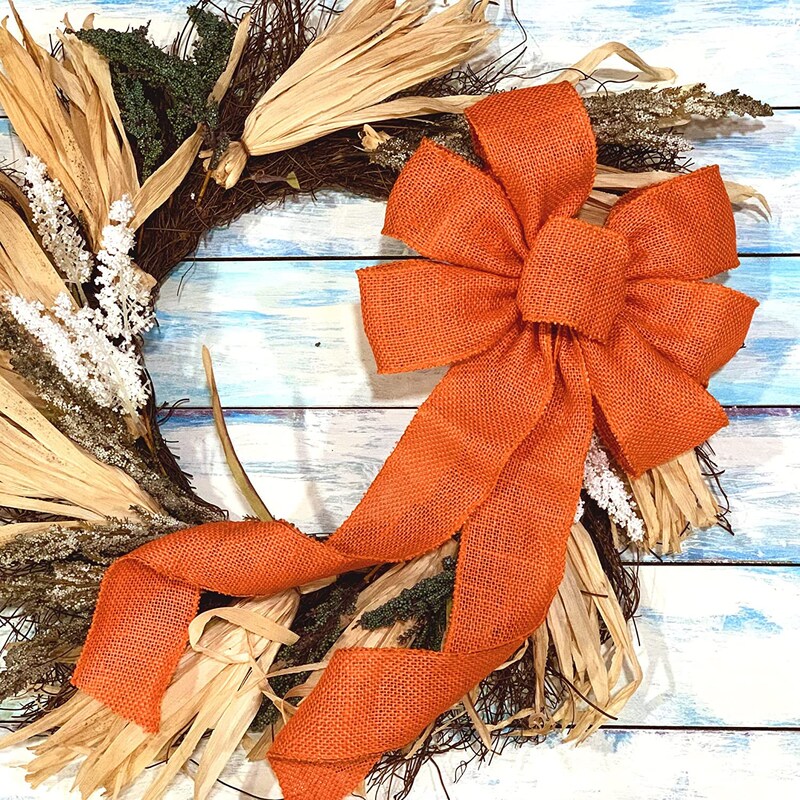 Large Burlap Bow - Etsy